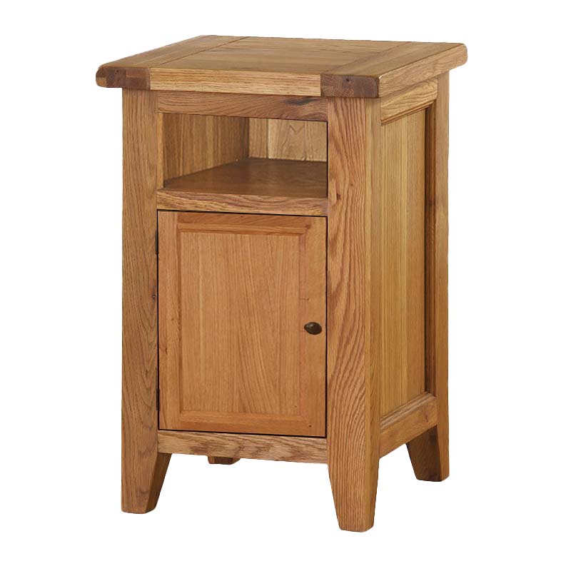 Solid Oak Lamp Table -150- VP2DBCBL - Oakay Direct - Handcrafted Solid ...